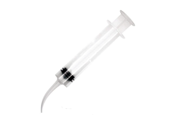 Disposable 12cc Curved Tip Utility Syringe – Guardian dental supply